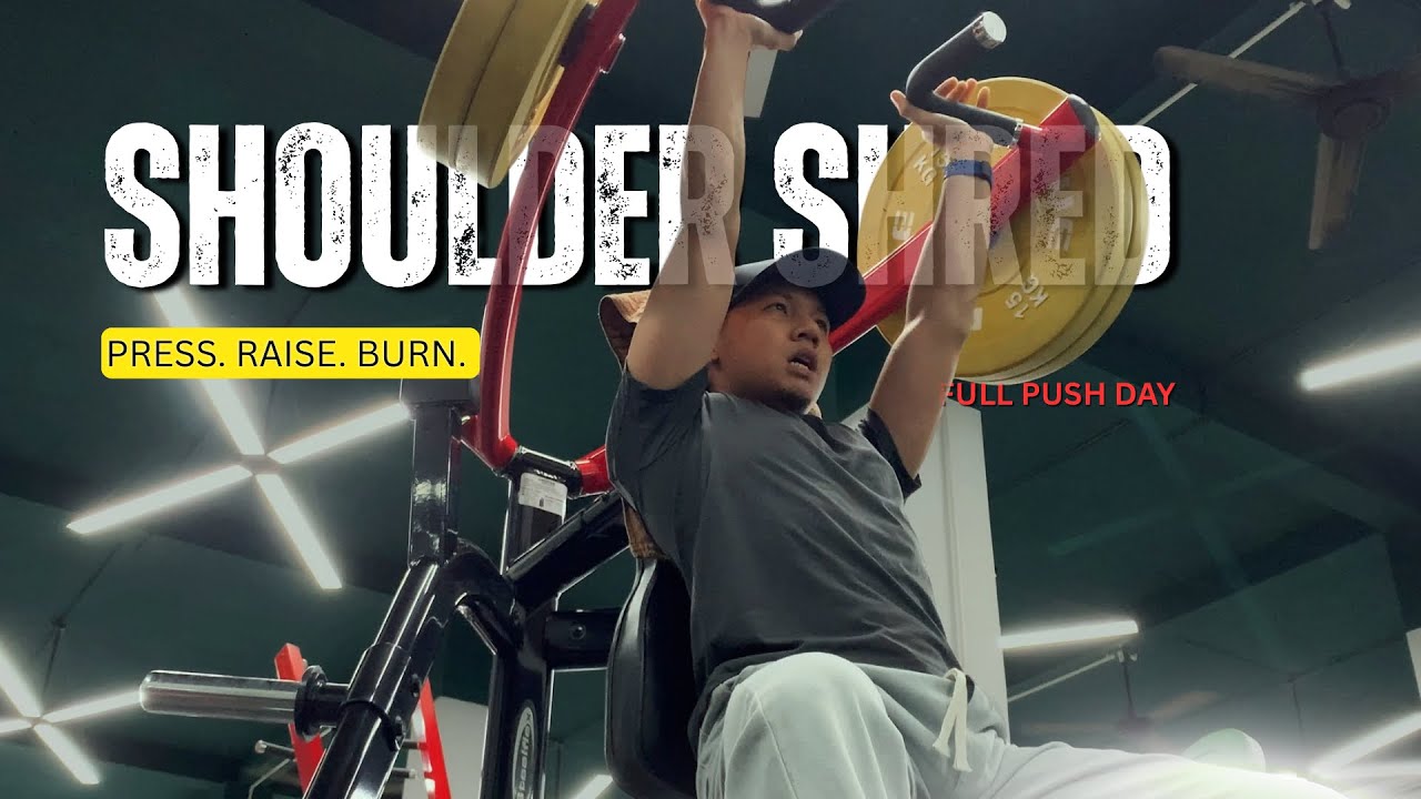 Ultimate Shoulder Workout | Presses, Flyes, Raises + Killer Ab Finisher ...