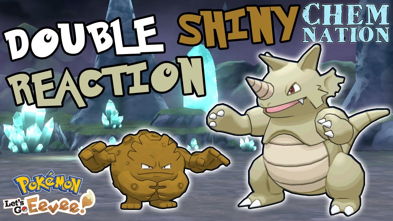DOUBLE SHINY! POLAR OPPOSITE REACTION. Pokemon Let's Go. - YouTube