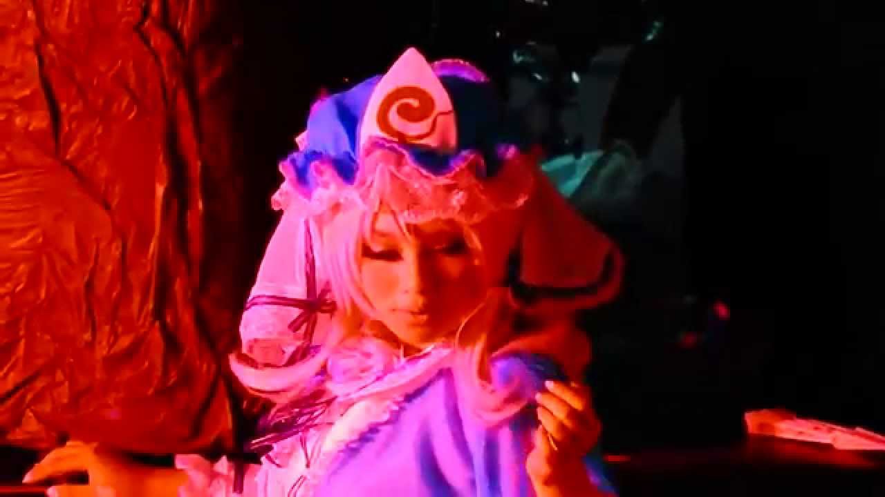 touhou project - Yuyuko Saigyouji cosplay - YouTube