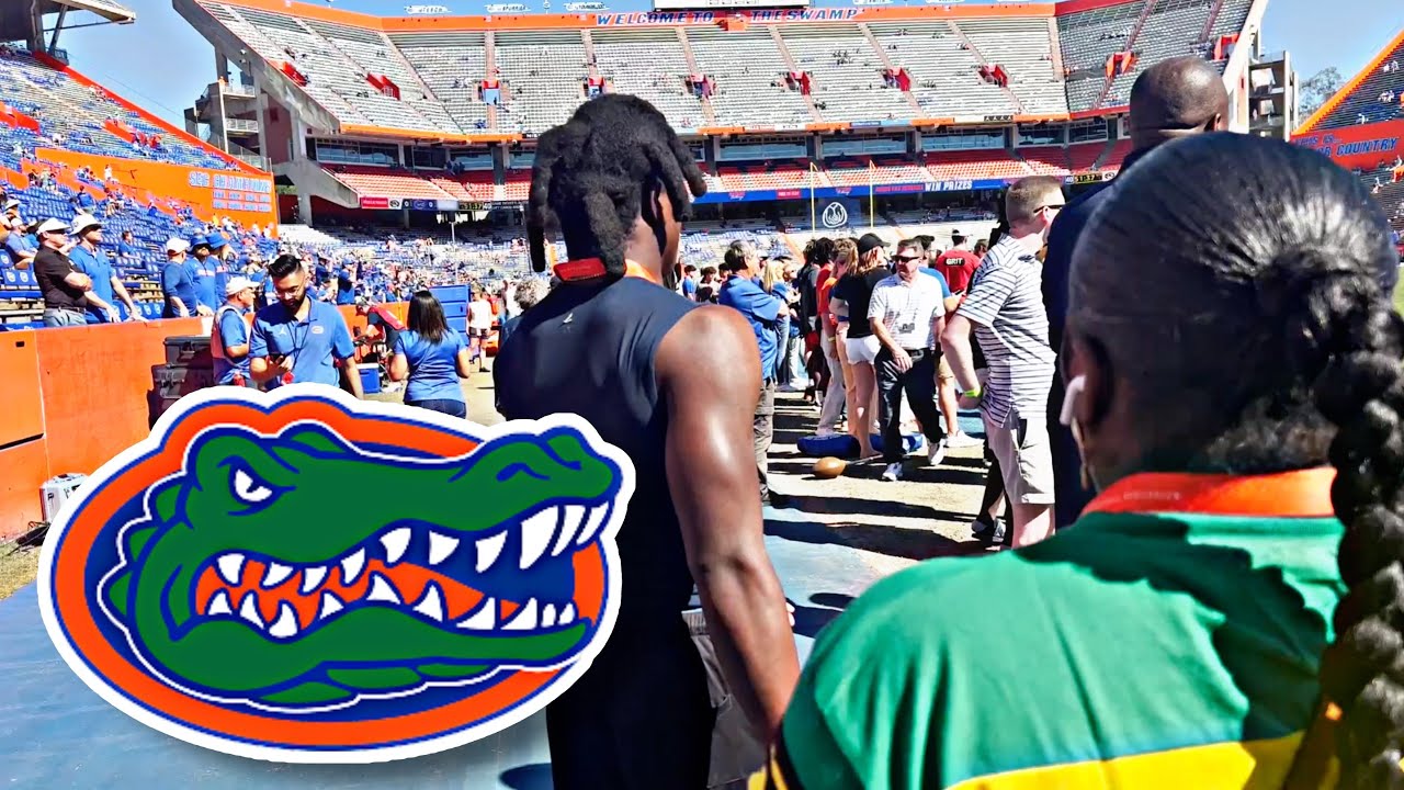 WE GOT INVITED TO UNIVERSITY OF FLORIDA🐊 TO MEET THE PLAYERS & SIT ...