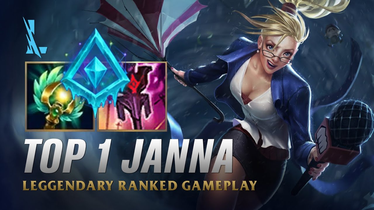 Wild Rift JANNA - TOP 1 Forecast Janna S15 Ranked Gameplay + Build ...
