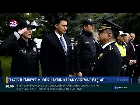 ELAZIĞ İL EMNİYET MÜDÜRÜ AYDIN KARAN GÖREVİNE BAŞLADI