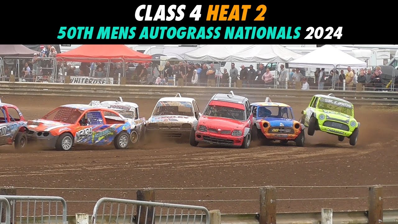 2024 Mens National Autograss Championships, Class 4 Heat 2 (ALL RACES ...