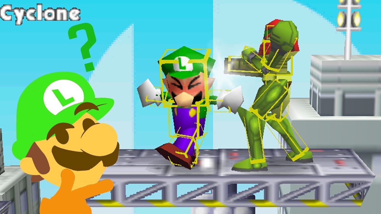 Luigis Overlooked Disappearing Hitboxes in Smash 64 - YouTube