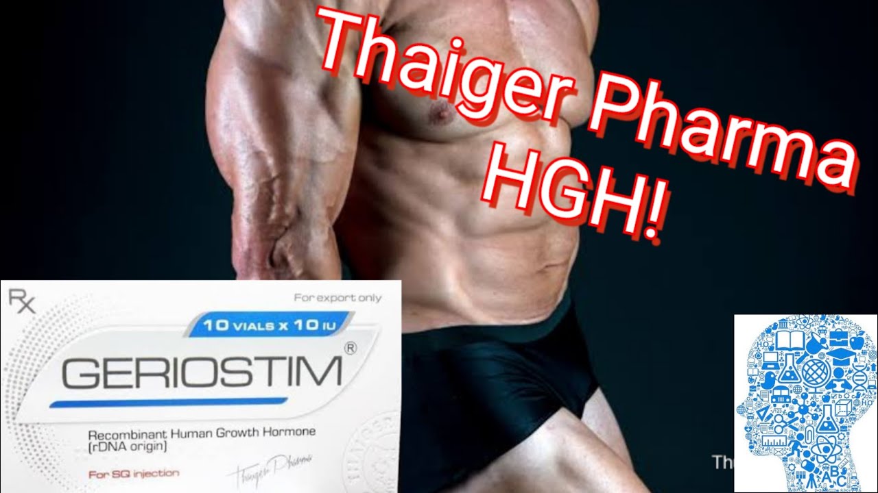 Thaiger Pharma hgh Geriostim 100 IU, is it real or fake? - YouTube