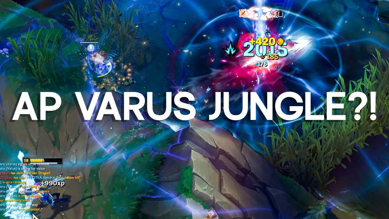 Off-Meta AP Varus Jungle Is DISGUSTING…This Damage Is Unreal!! - YouTube