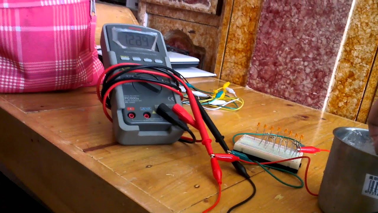 Voltage Testing for Thermoelectric Generator 1-2V - YouTube