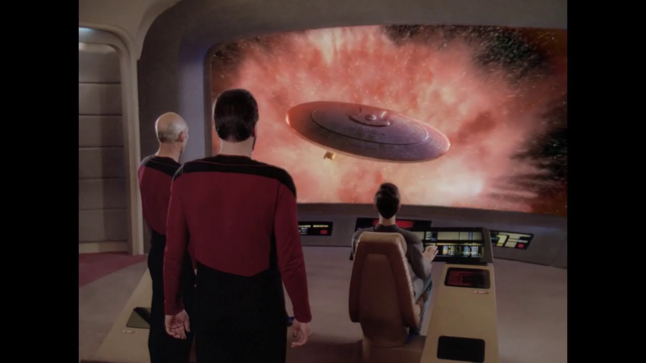Star Trek TNG -- Witnessing the Destruction of the Starship Yamato ...