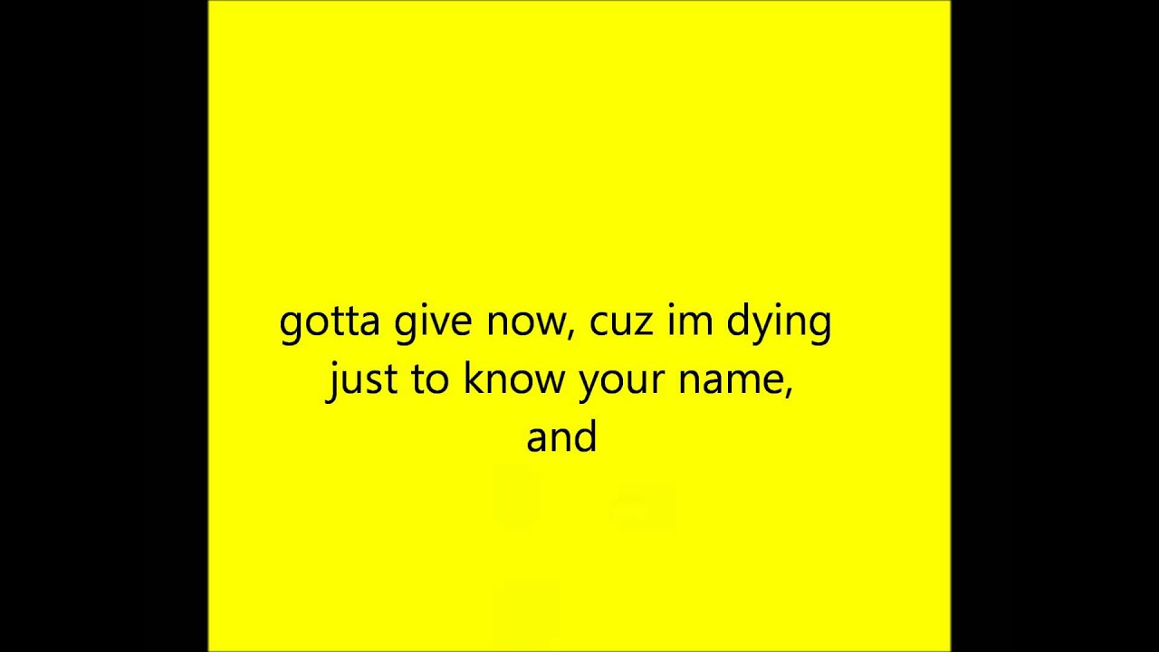 One Direction - One Thing lyrics - YouTube