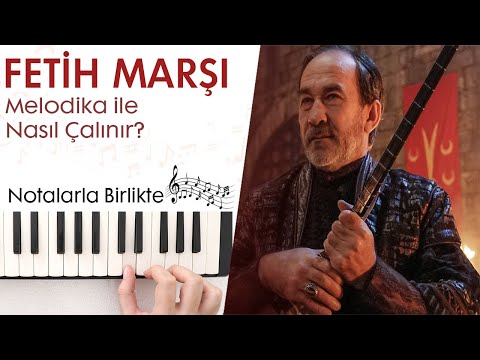 Yelkenler Biçilecek(Fetih Marşı) Melodika Notaları(Hızlı - Yavaş)