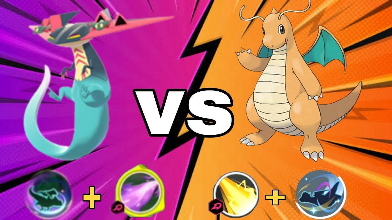 Dragapult dragon dance + dragon breath vs Dragonite dragon dance +hyper ...