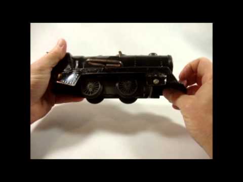 Vintage MARX Wind Up Train Locomotive Steam Engine Metal - YouTube