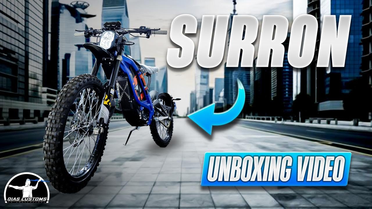 Surron Light Bee Unboxing & assemblage - YouTube