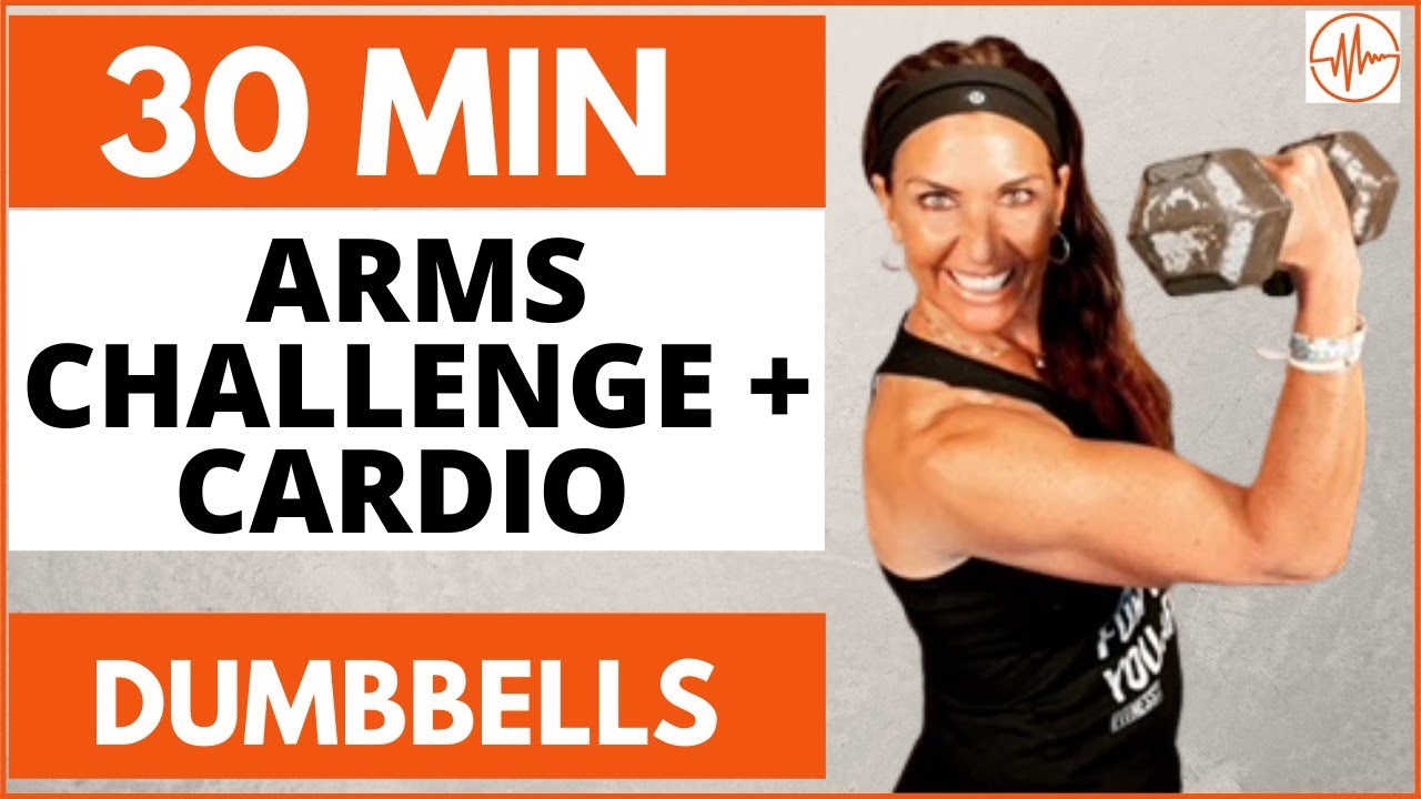 30-Min Arm Challenge + Low Impact Cardio Workout #leanarmchallenge ...