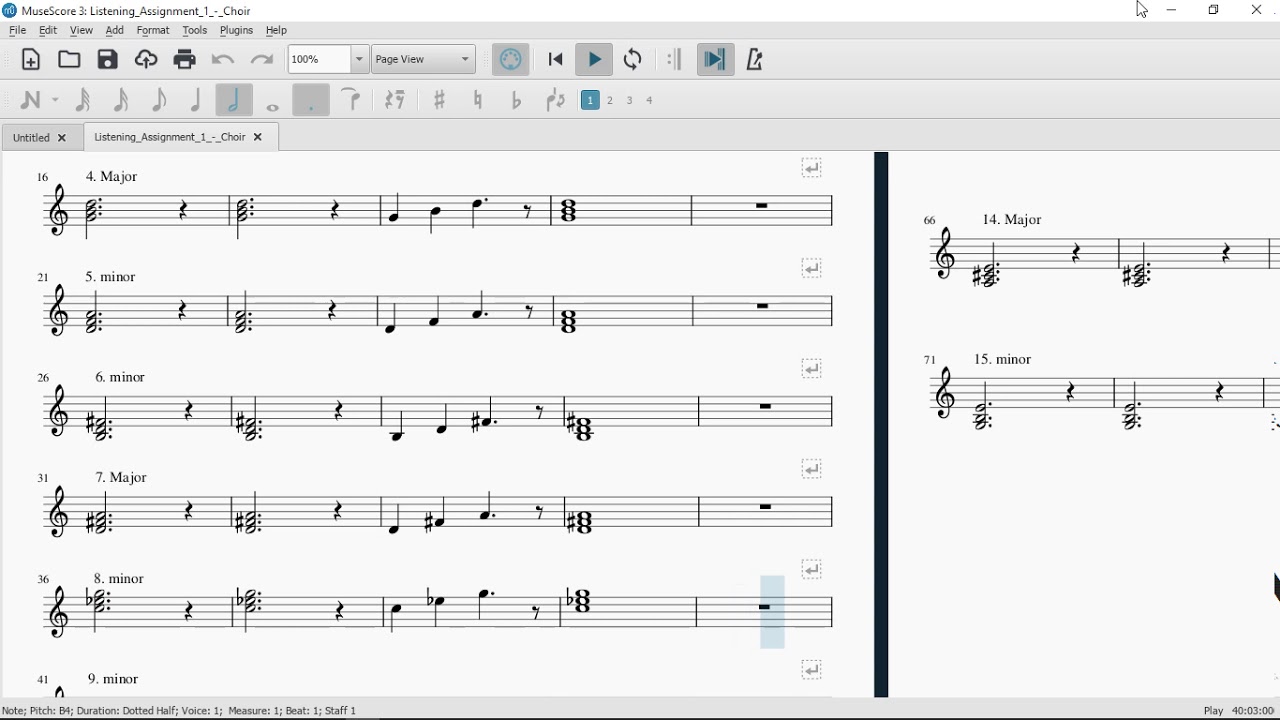 Listening Assignment 1 - Choir - YouTube
