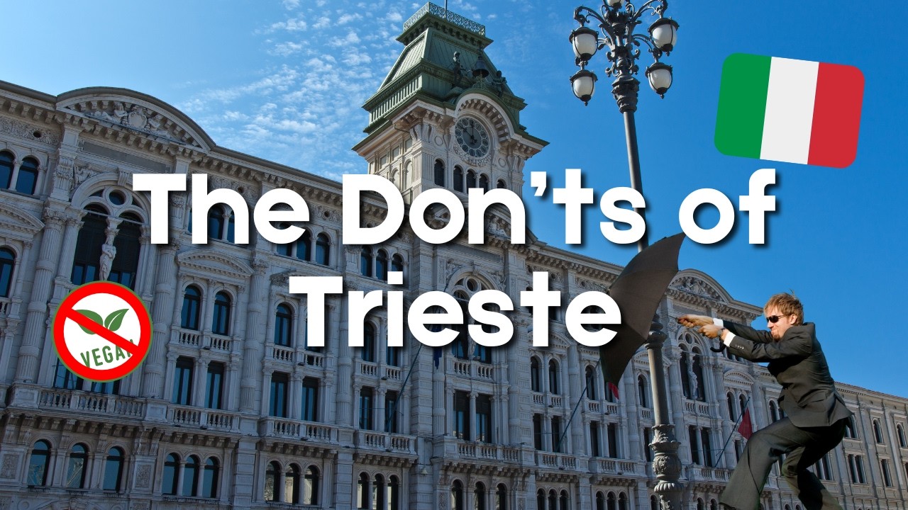 Visit Trieste: The Don'ts of Trieste Italy 🇮🇹 - YouTube