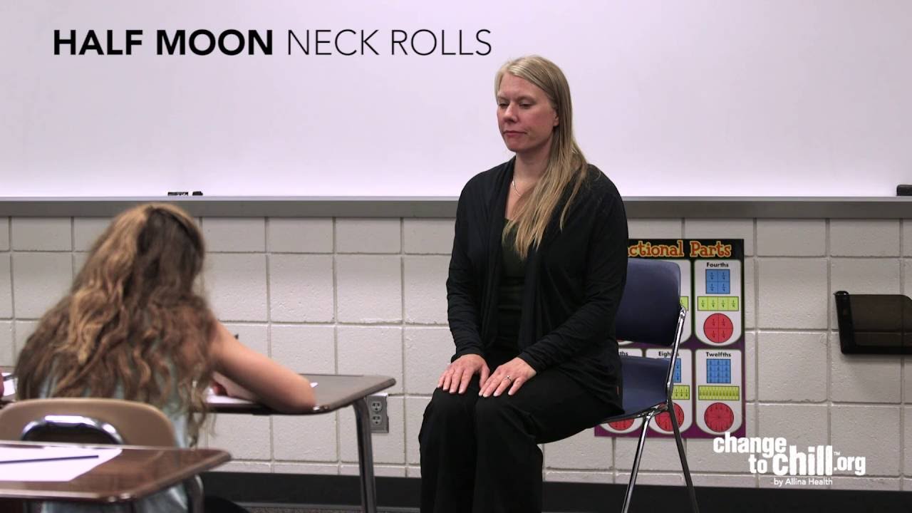 Half-moon Neck rolls - YouTube