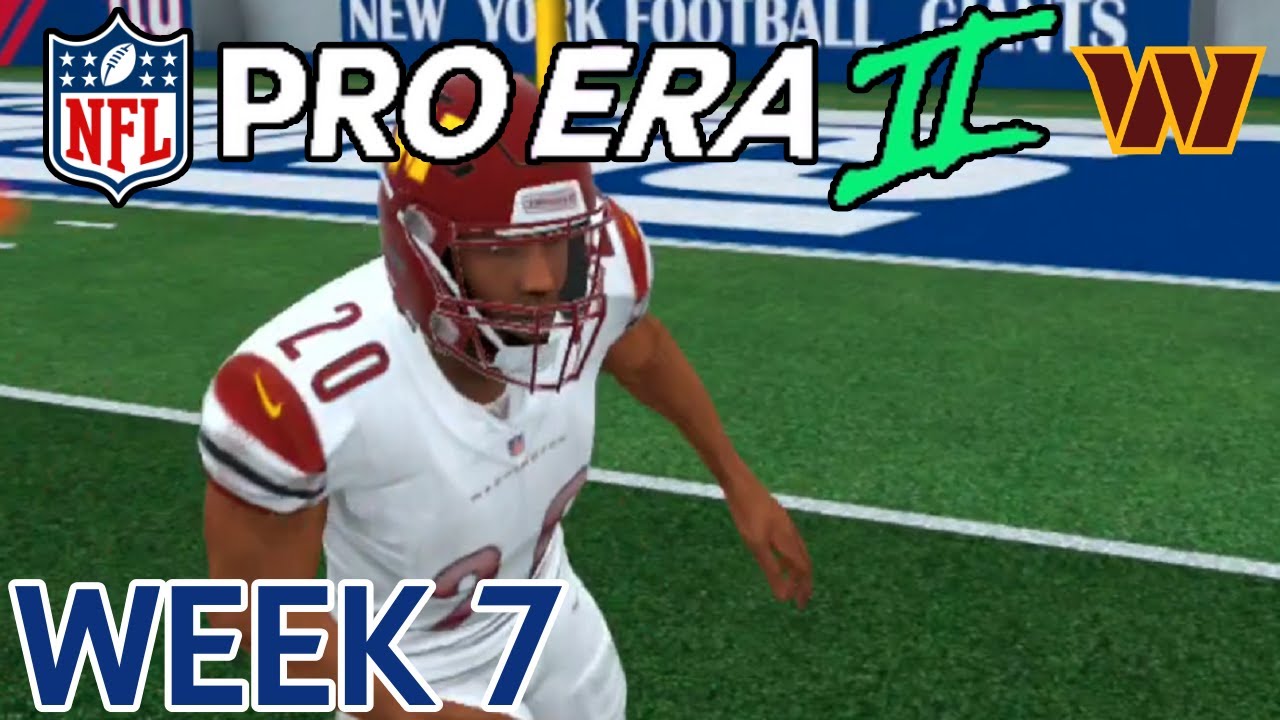 NFL Pro Era 2 VR - Week 7 NY GIANTS All-Pro Season - YouTube