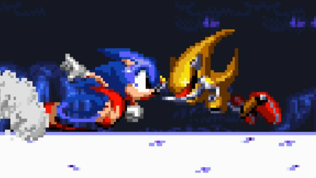 Sonic Hoshi (22 Demo) - All Bosses + Cutscenes - YouTube