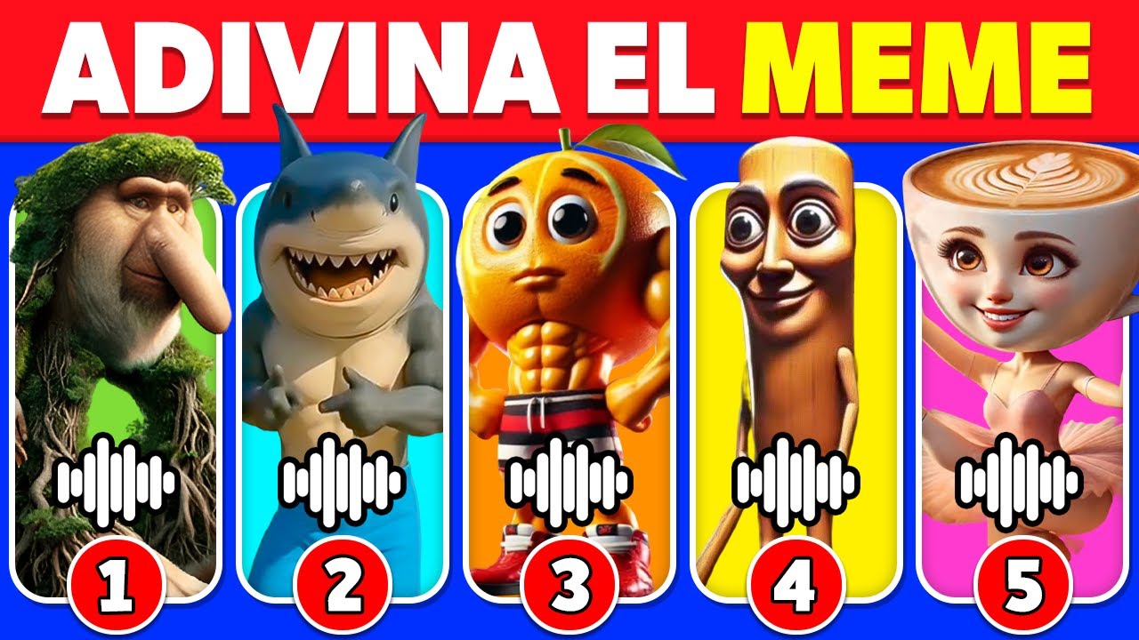 Adivina los Memes de ANIMALES ITALIANOS BRAINROT | Tralalero Tralala🐨 ...