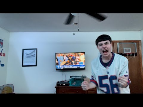 New York Giants Fan Live Reaction to Drafting Deonte Banks! - YouTube
