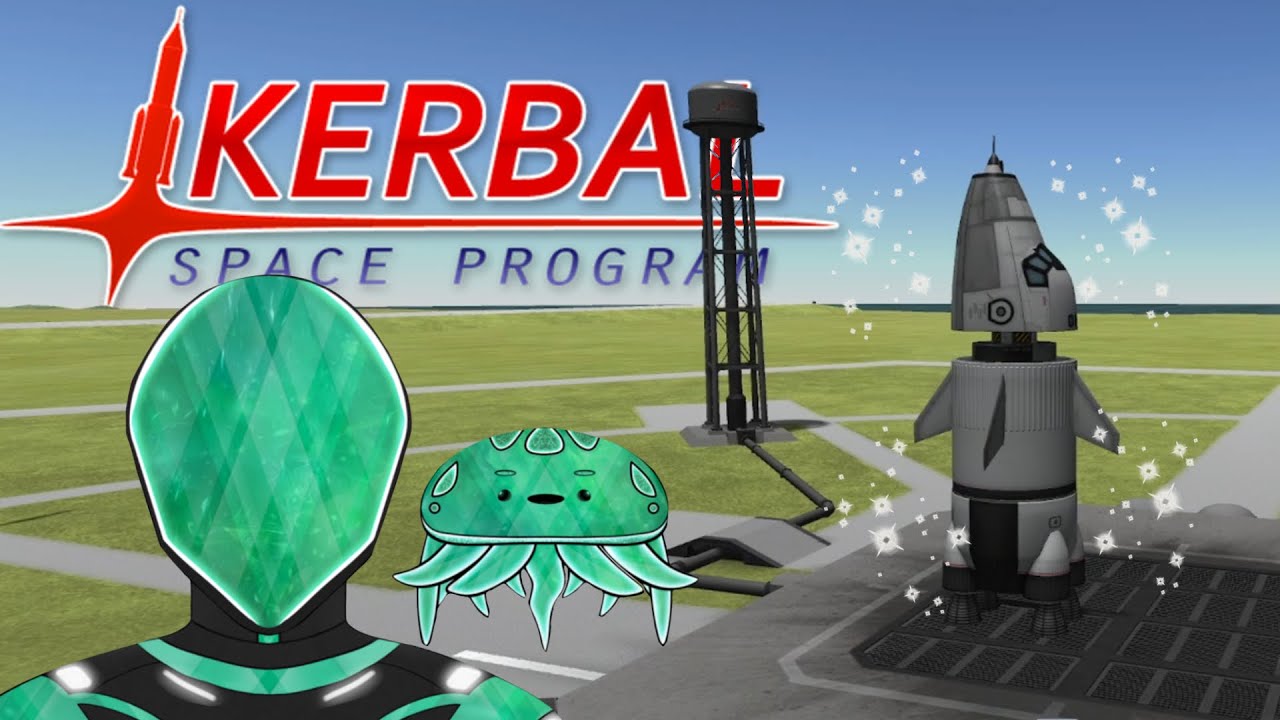 Dumb idiot tries to reach orbit in Kerbal Space Program - YouTube