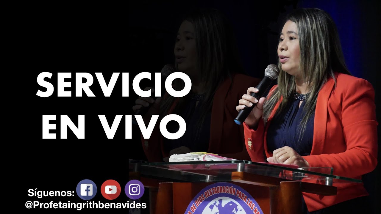 Servicio en Vivo - Domingo de Gloria - Profeta Ingrith Benavides - YouTube
