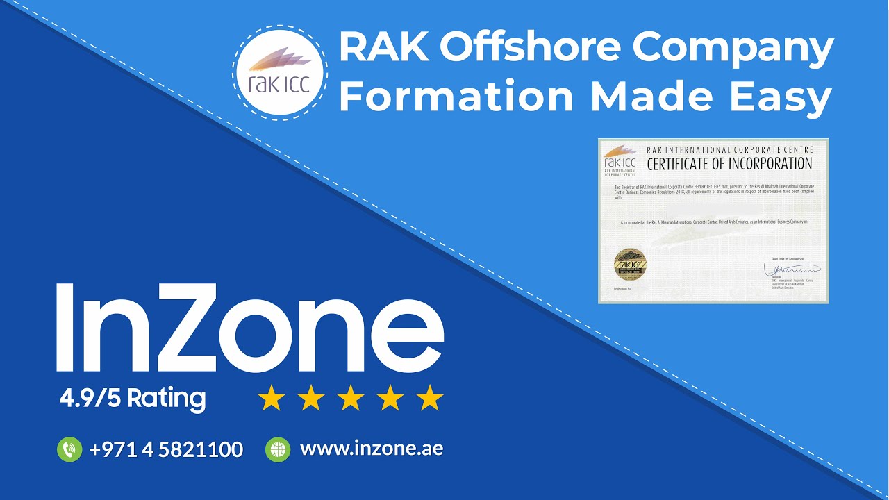 RAK Offshore Company Formation in the UAE - YouTube