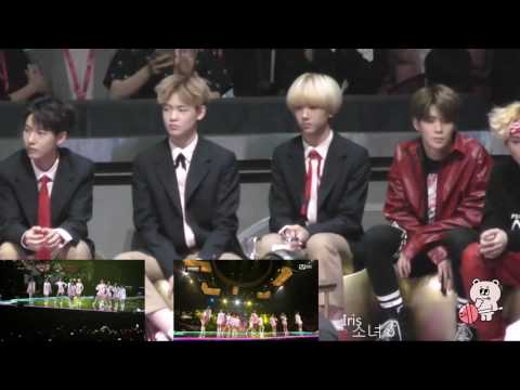 NCT reaction to IOI Pick Me and Very Very Very MAMA 2016