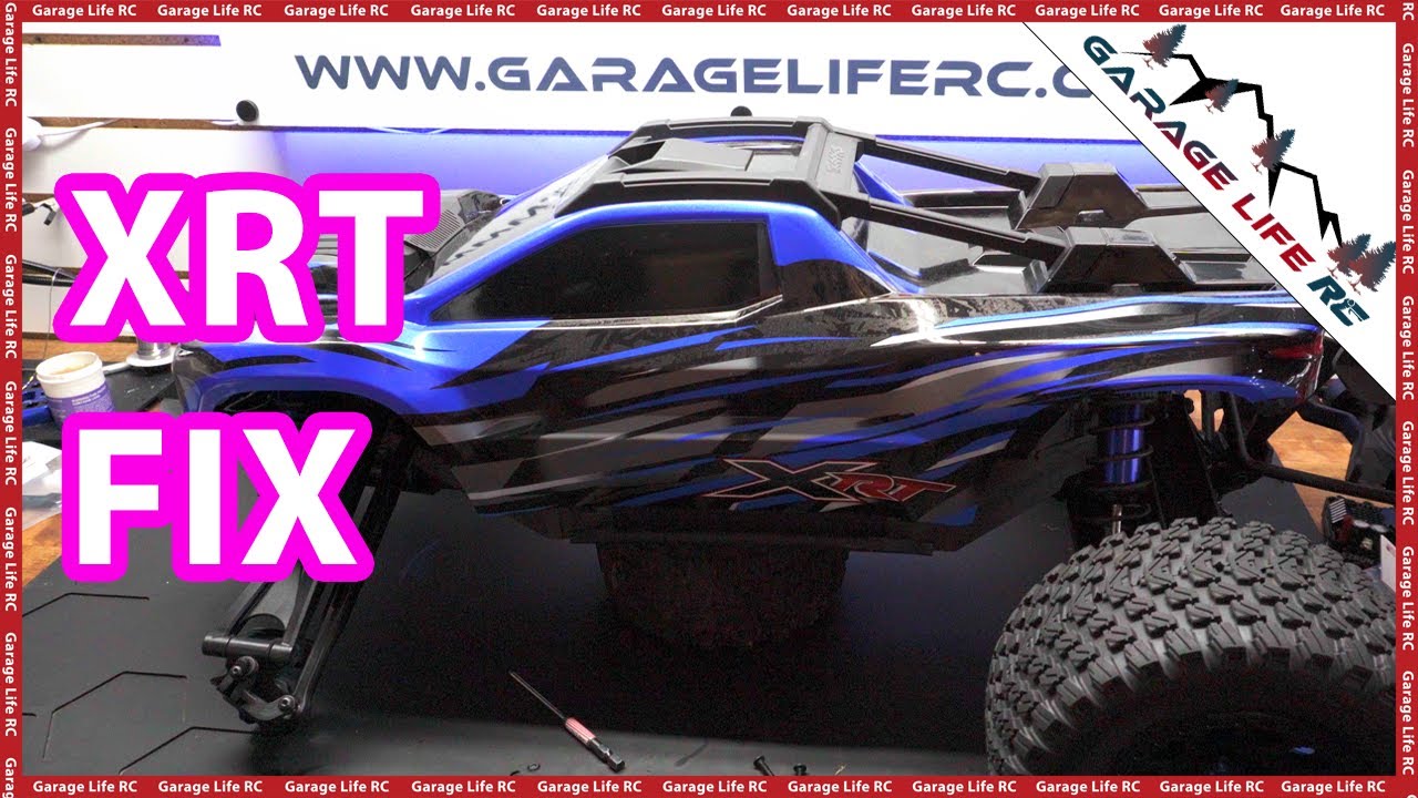 Traxxas XRT Fix for Wing Bumper - YouTube