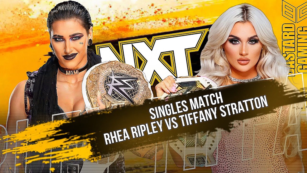 WWE 2K23 - Rhea Ripley Vs Tiffany Stratton | WWE NXT - YouTube