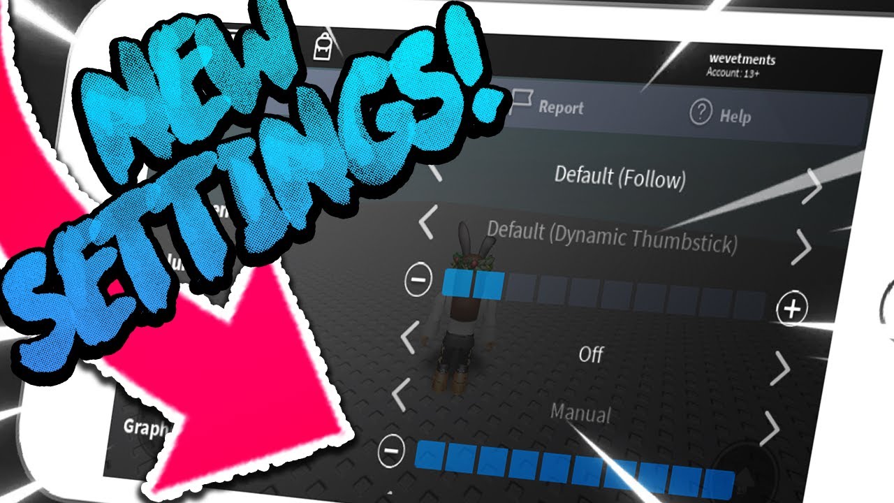 How to change your Roblox menu on your phone! - YouTube