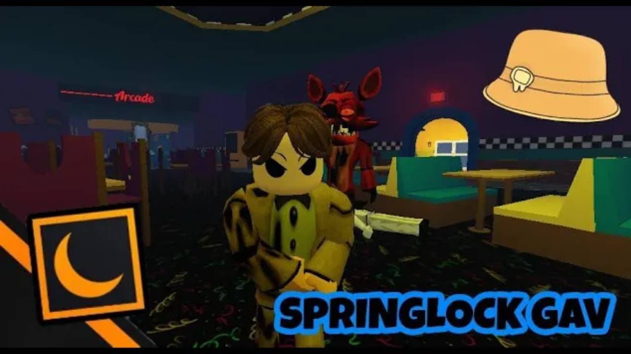 FNAF Movie Springlock Gab 🥞💀 Roblox Animation - YouTube