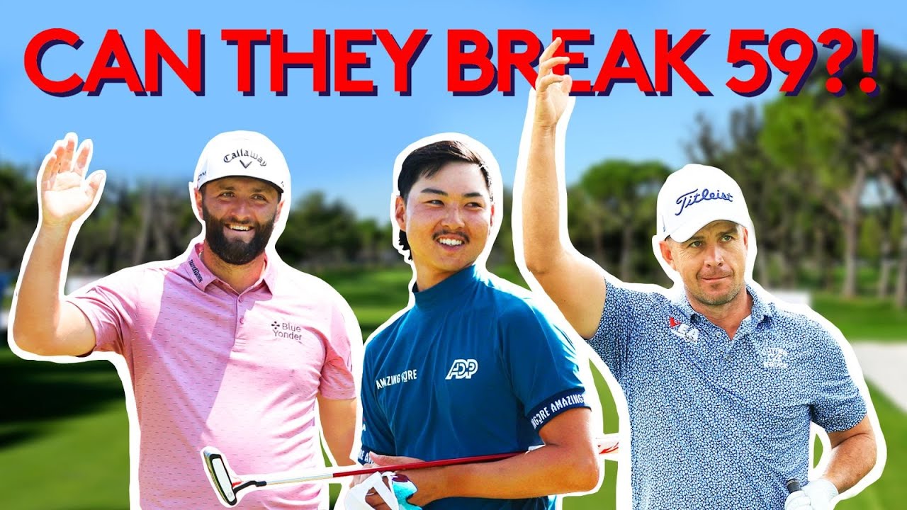 Jon Rahm, Min Woo Lee and Louis De Jager - How Low Can they Go? - YouTube