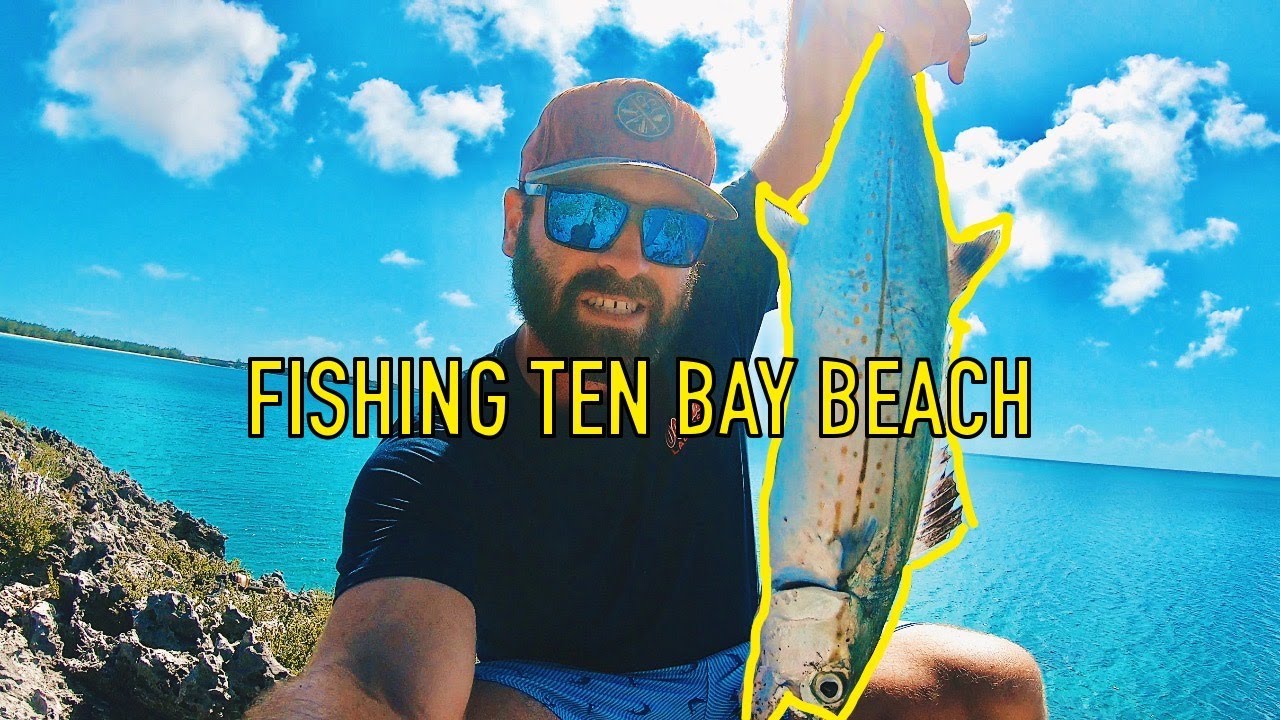 Ep 9. AMAZING DAY Exploring and Fishing at Ten Bay Beach - ELEUTHERA ...