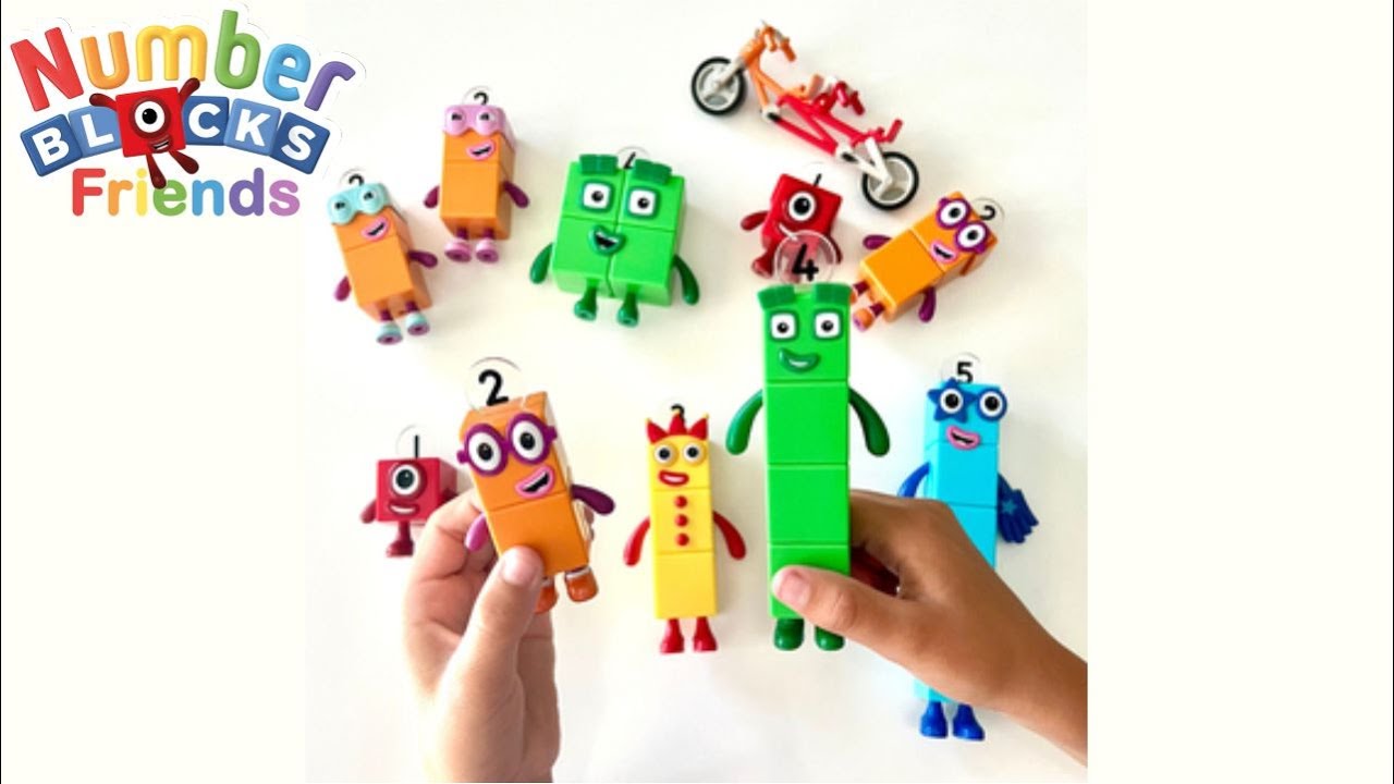 Numberblocks – Unboxing Numberblock Friends 1 to 10! ASMR Number Blocks ...
