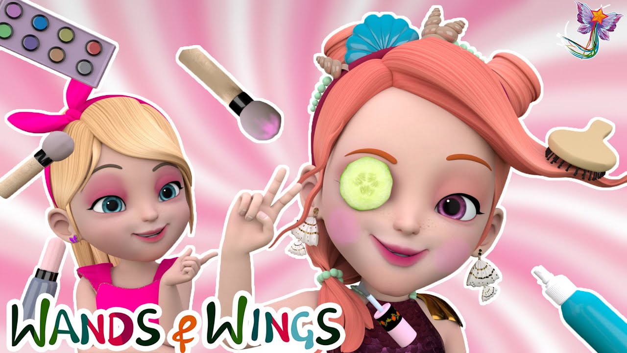 Beauty Salon Song | Princess Makeup Kit | Princess Songs - Wands and ...