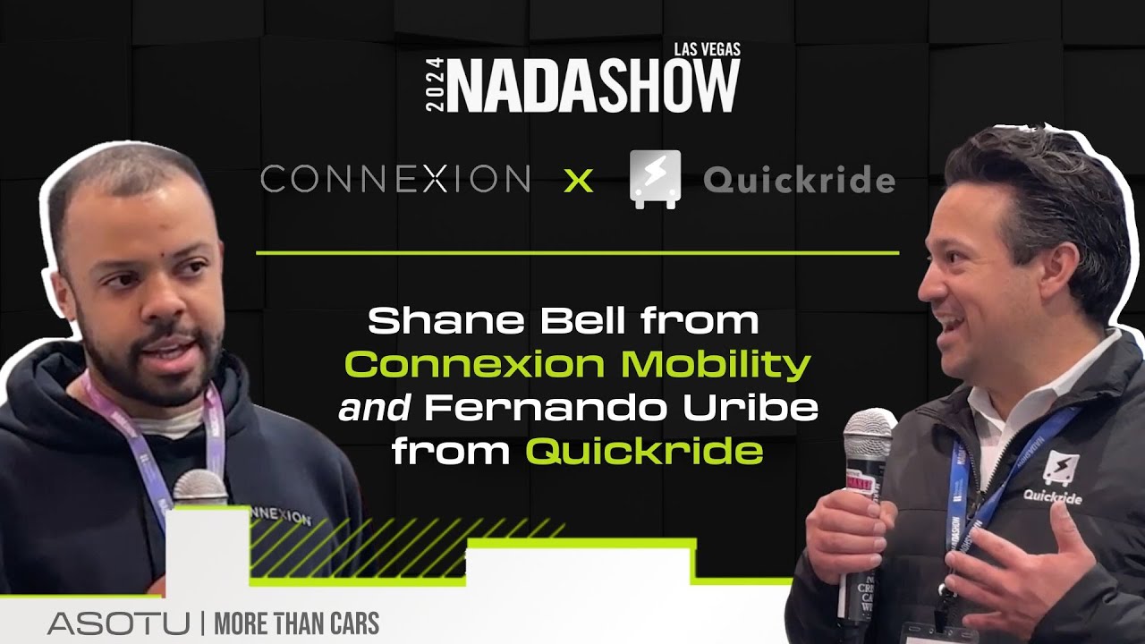 Fernando Uribe, VP of Operations, Quickride & Shane Bell, Connexion ...