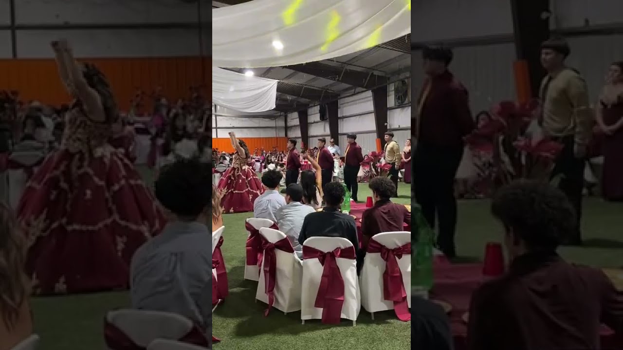 Janette Sánchez Vals con los Chambelanes - YouTube