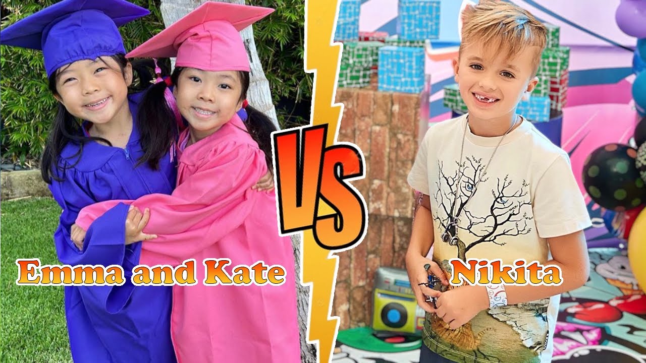 Emma and Kate (Kaji Family) VS Nikita Transformation 2024 ★ From Baby ...