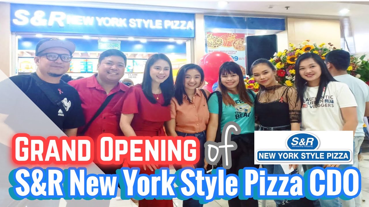 JOE VLOGS | S&R New York Style PIzza Limketkai CDO Grand Opening with ...