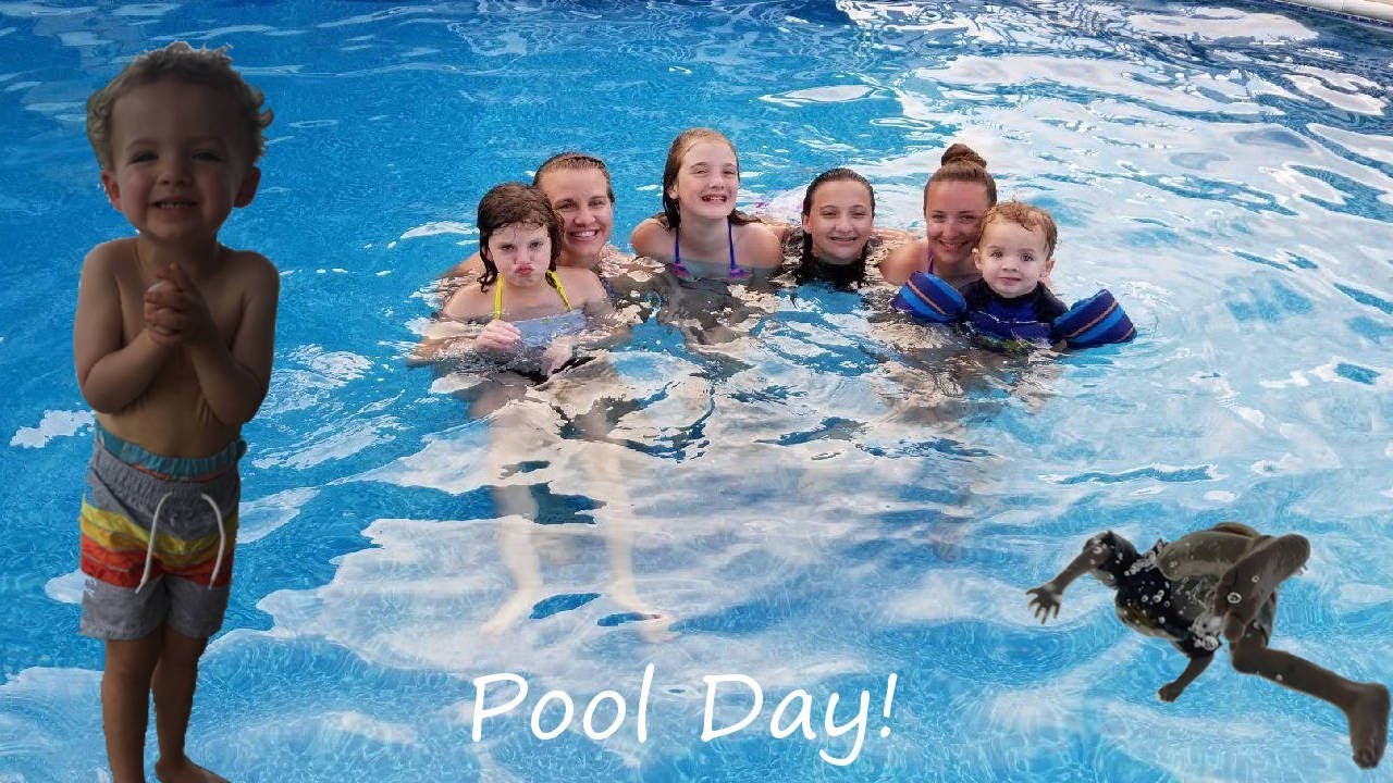 Kids getting thrown into a pool! - YouTube