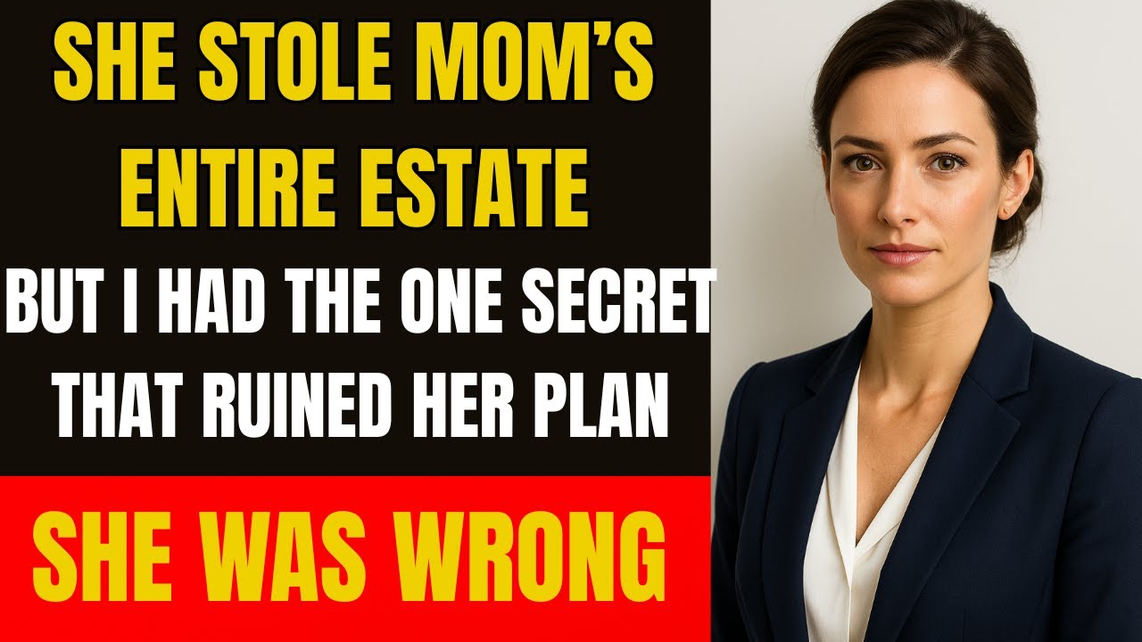 My Sister Took Everything Mom Left Us — But I Had the One Secret That ...