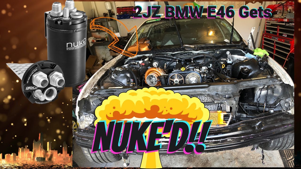 The 2JZ Swap BMW E46 Gets Nuke'd - YouTube
