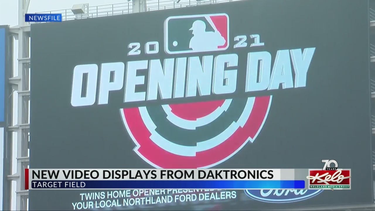 Daktronics installing new video displays at Target Field - YouTube