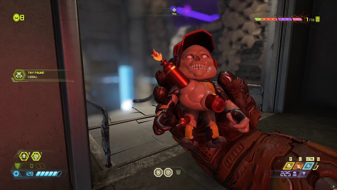 How to get to Toy Cueball Arc Complex Doom Eternal Location - YouTube