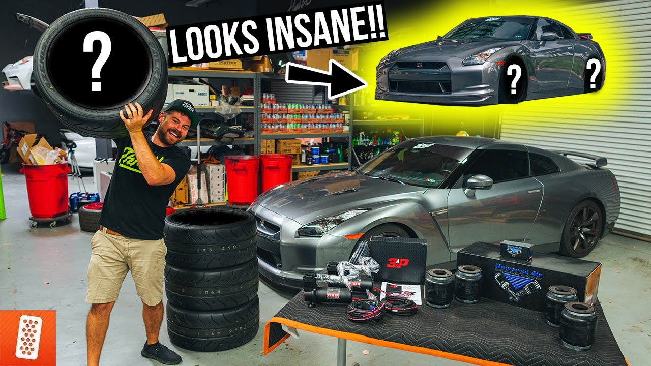 Building a Nissan R35 GTR : Installing Air Suspension and the DREAM ...