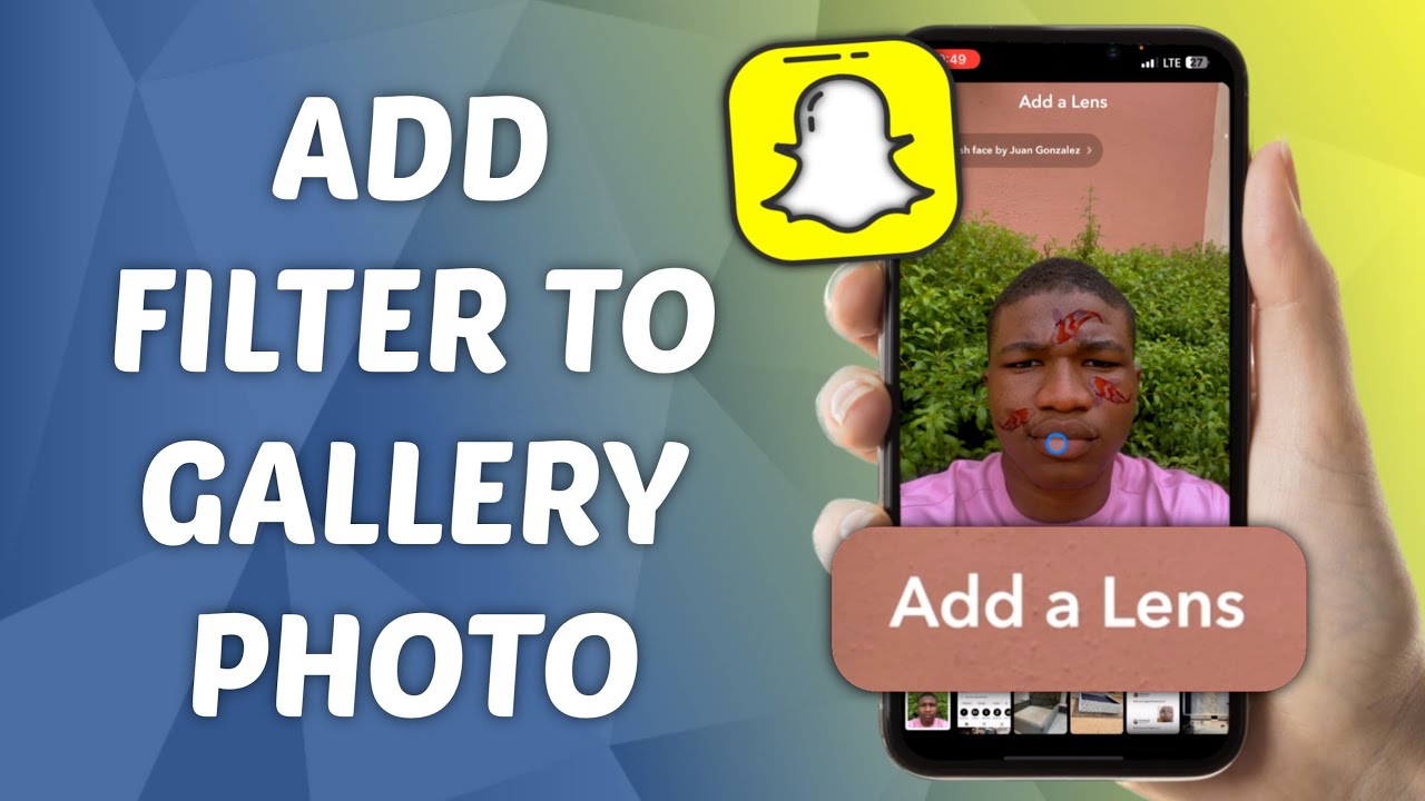 How To Add Filter To Gallery Photo On Snapchat YouTube How To Add Filter To Gallery Photo On Snapchat YouTube