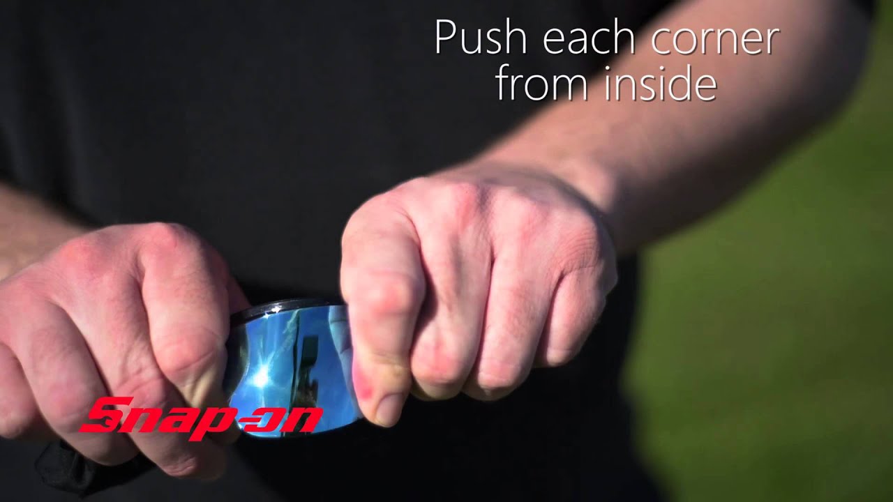 Snap On Lens Replacement Demo - YouTube