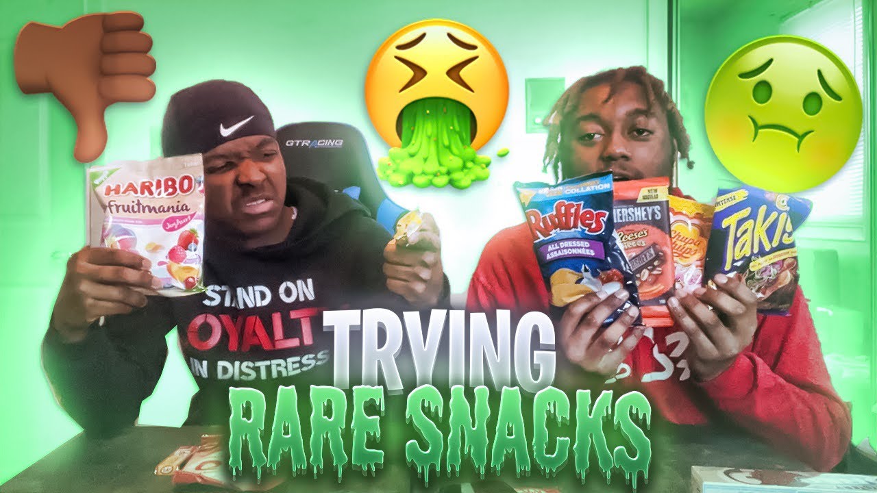 Trying Rare Snacks for the FIRST TIME!!! - YouTube